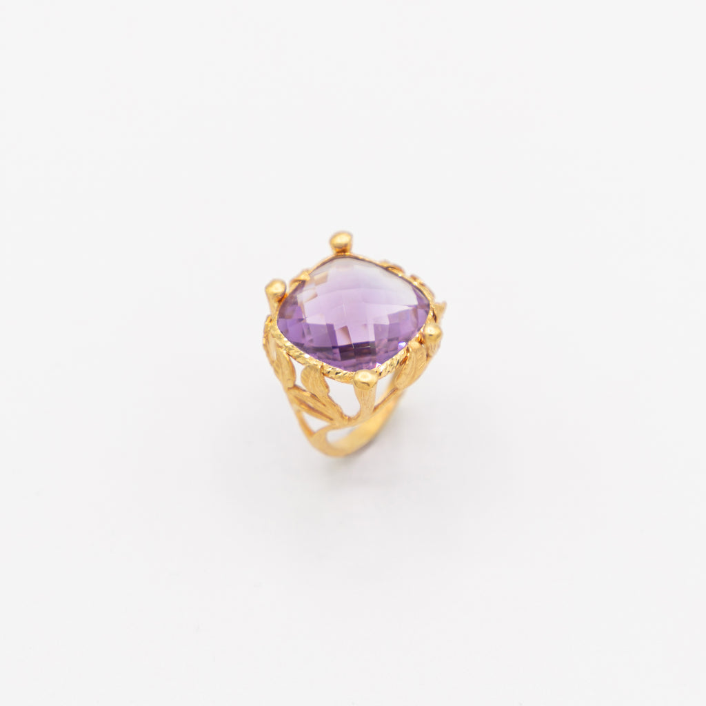 Big amethyst ring store